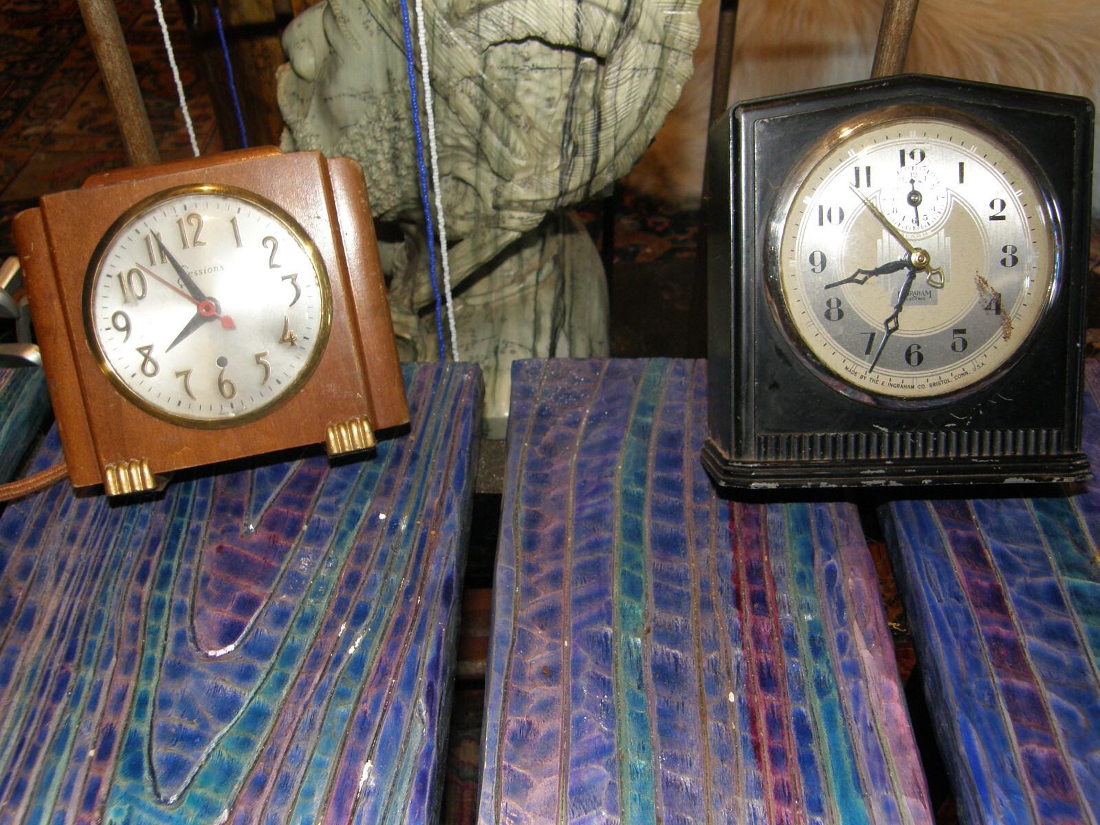 Sessions Electric Clock Movement Model 3W VINTAGE INGRAHAM MODEL MA1 ...