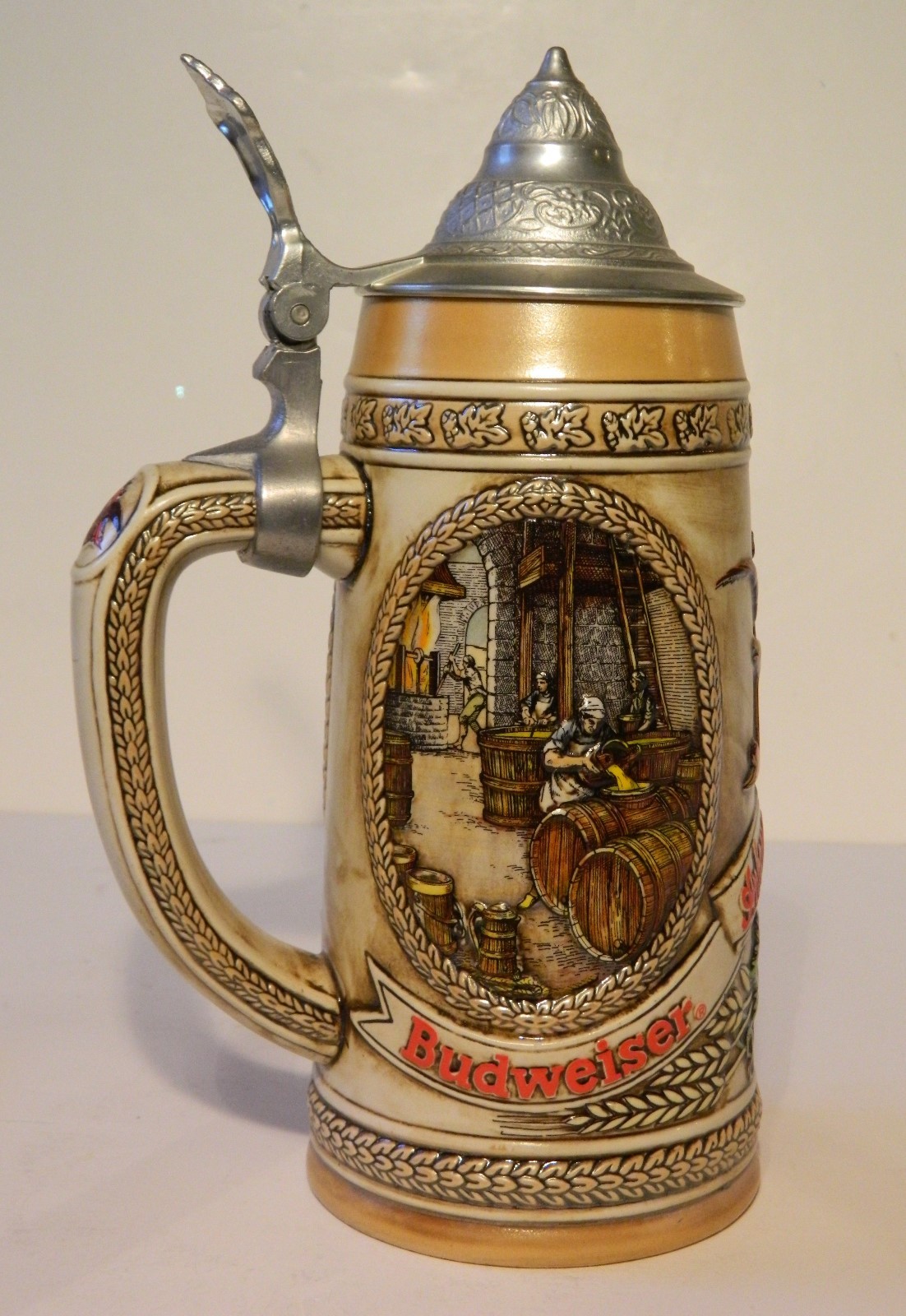 BUDWEISER "B" Series - Illustrates brewing process from 17th Cent ...