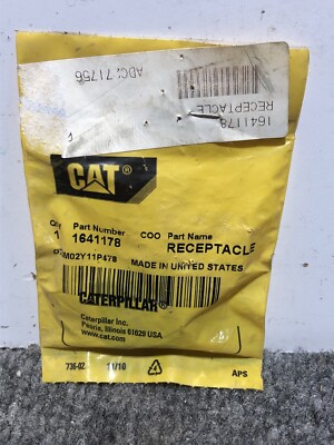 New Sealed Genuine Caterpillar Receptacle 1641178 | eBay
