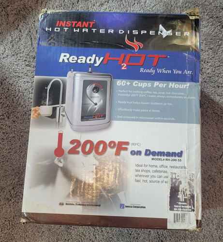 Ready Hot 1300W Instant Hot Water Dispenser - Brushed Nickel Faucet 41 ...