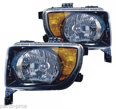 New Replacement Headlight Assembly PAIR / FOR 2007-08 HONDA ELEMENT LX ...