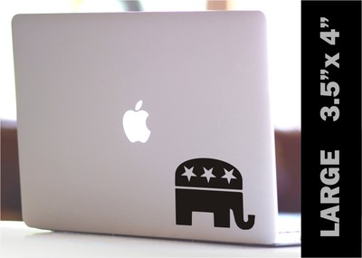 GOP Elephant Decal Laptop Sticker | eBay