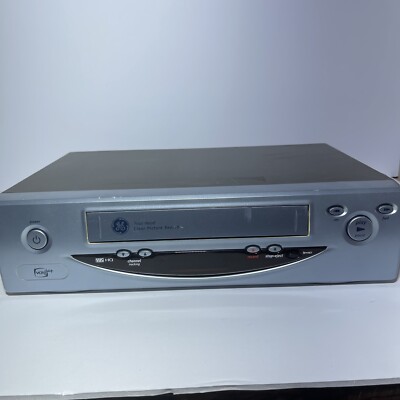VHS Player GE VCR Video Recorder VG4270 VCR 4 Head NO Remote. Same Day ...
