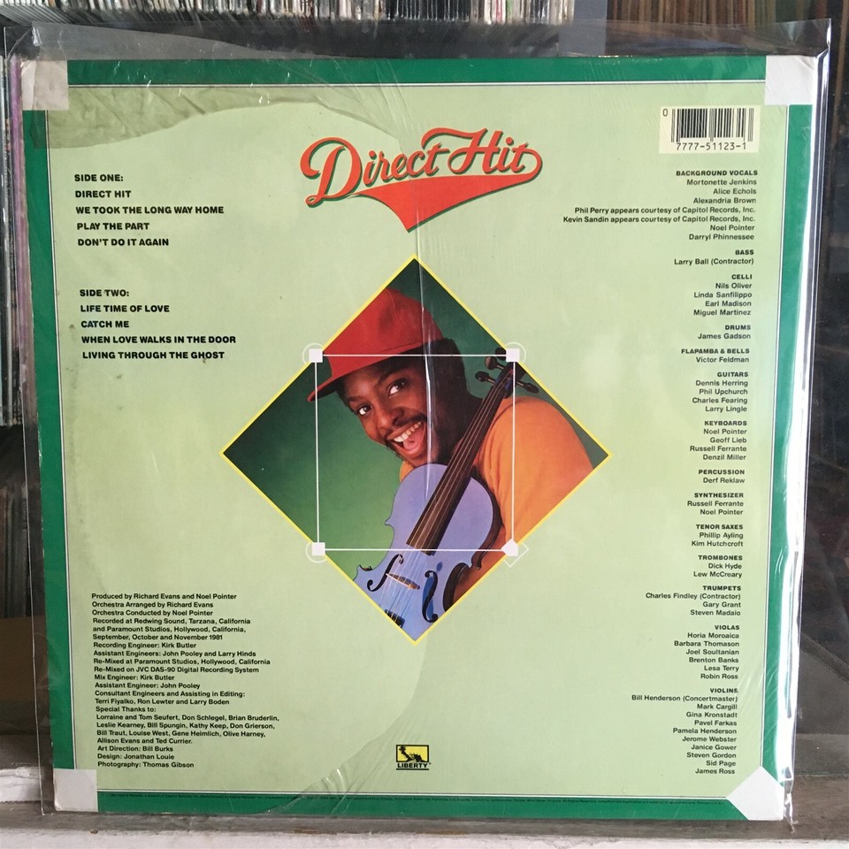 [SOUL/JAZZ]~EXC LP~NOEL POINTER~Direct Hit~[Original 1982~LIBERTY~Issue]~ | eBay