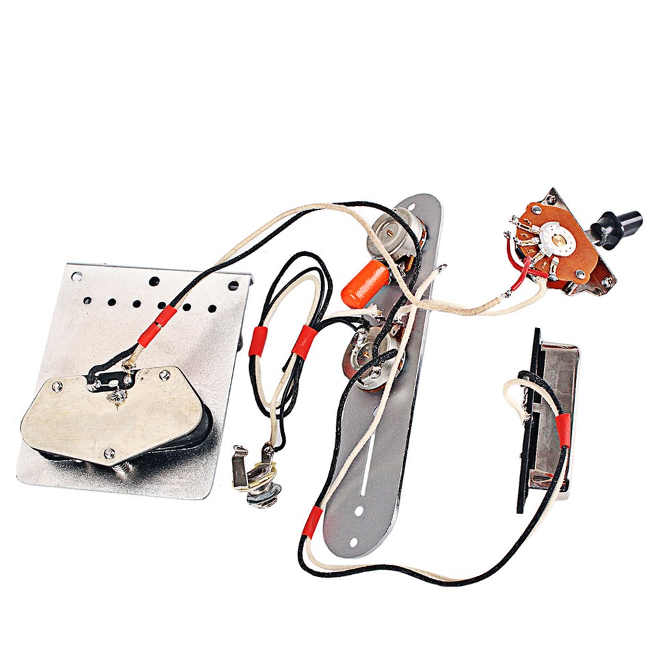 3/6 Saddle Guitar Bridge Alnico V Pickup Sets for TL Tele Telecaster ...