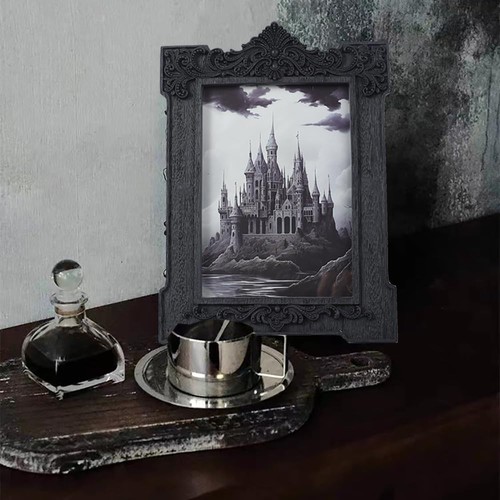 SIKOO Gothic Picture Frame 5x7 Vintage Frames Antique 5 x 7, Black | eBay