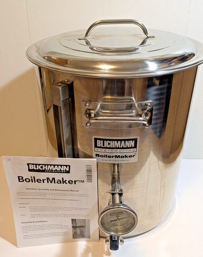 Blichmann G1 15 Gallon Boilermaker Homebrewing Kettle / Pot with False ...
