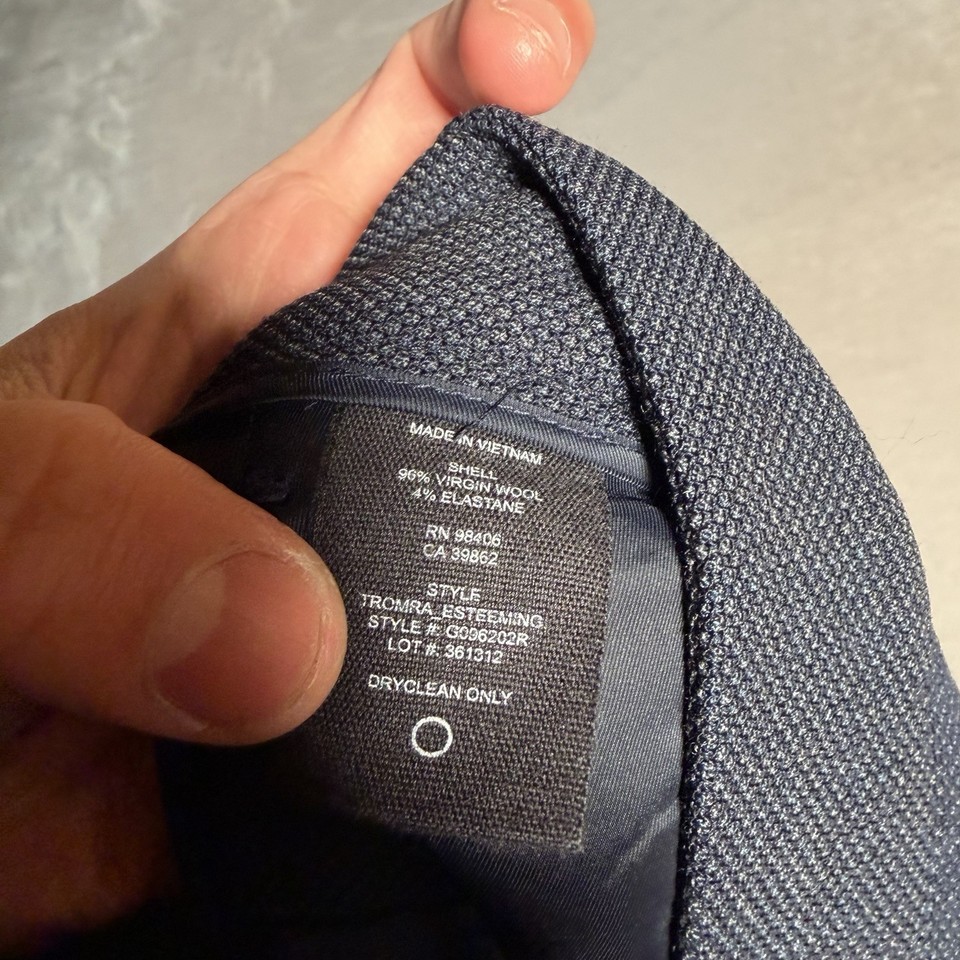 Theory Pants Womens 0 Black Virgin Wool Blend Stretch Casual Preppy | eBay