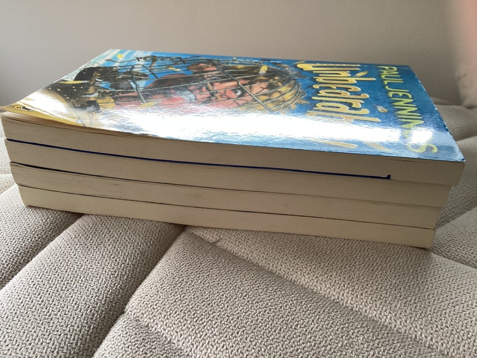 Paul Jennings Books x4 Unbearable Uncovered Undone Unreal as new ...