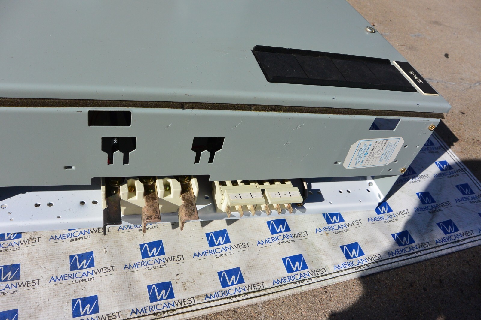 GE 8000 MCC Size 3 Combination 100 amp TEC Breaker FVNR 24" Bucket with ...