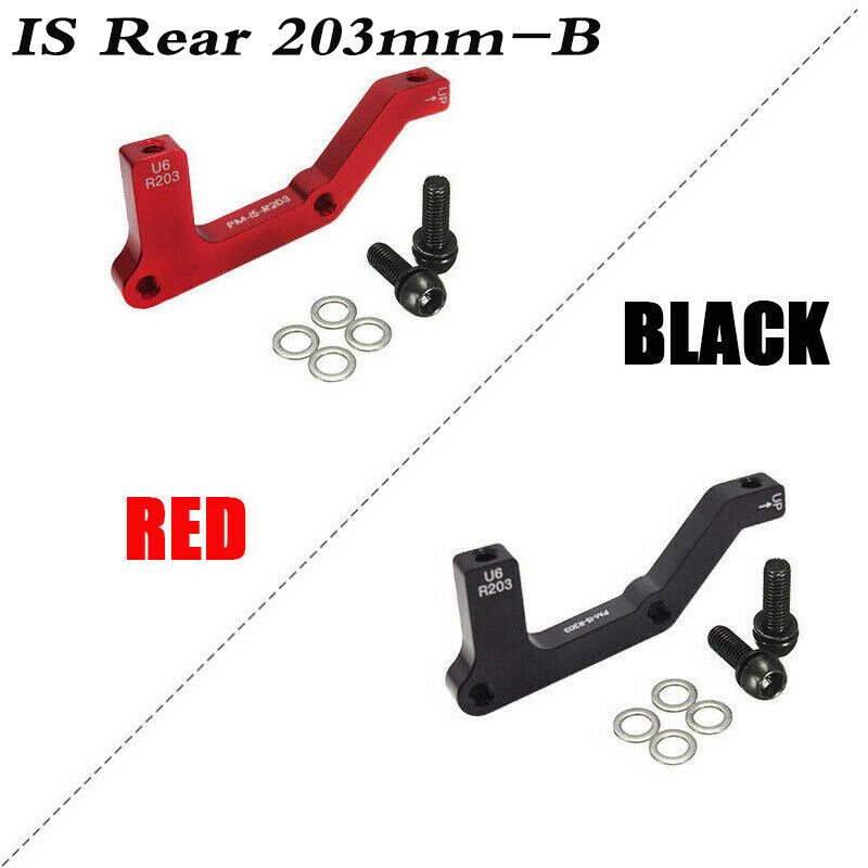 PM/IS Front Rear 180/203mm Caliper Disc Brake MTB Bike Brake Adapter ...