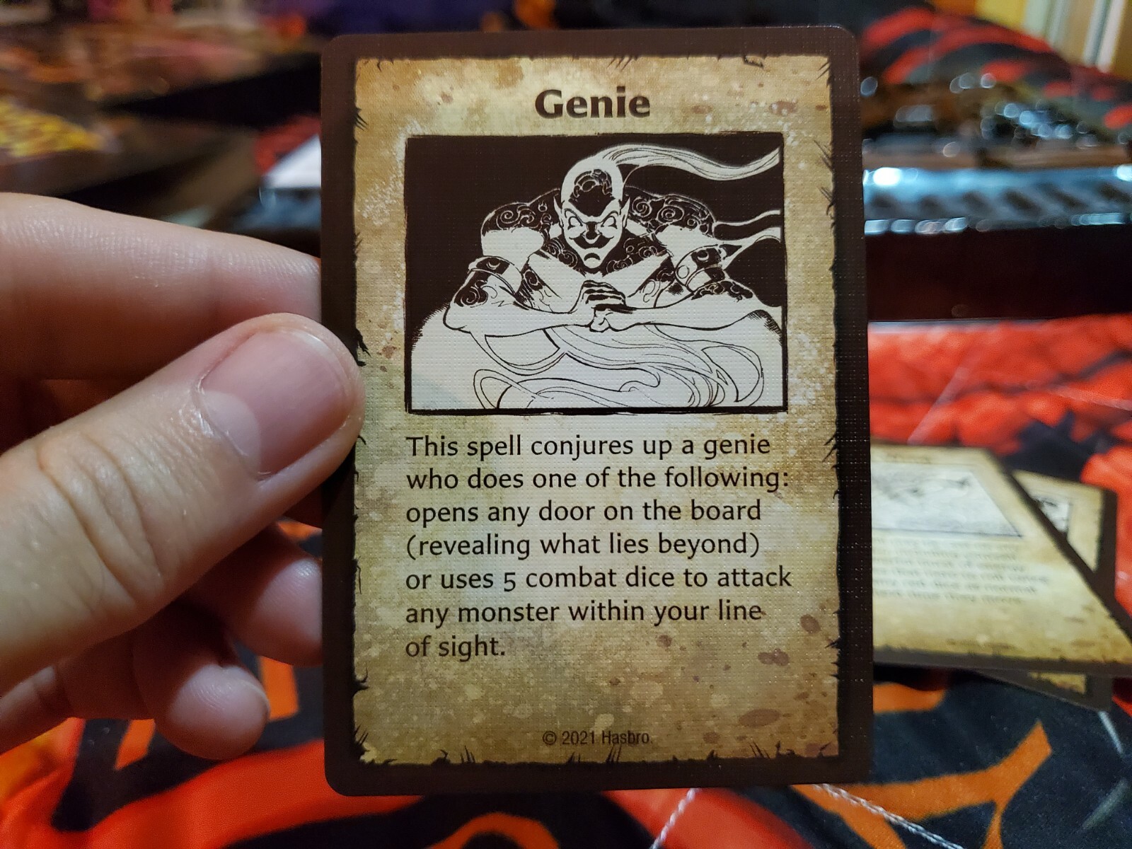 Heroquest 2021 Cards, Treasure Equipment Artifact Spells Monster ...