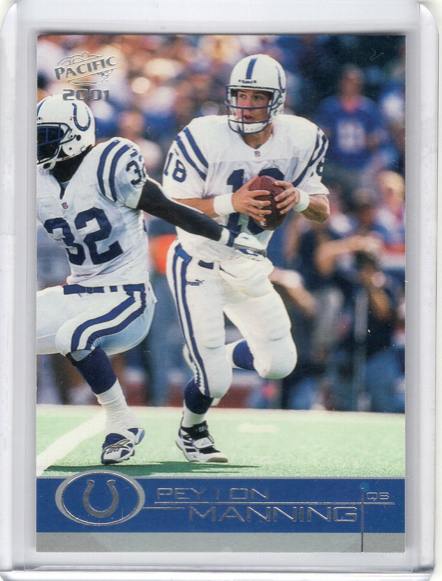 PEYTON MANNING 2001 Pacific #183 - COLTS | eBay