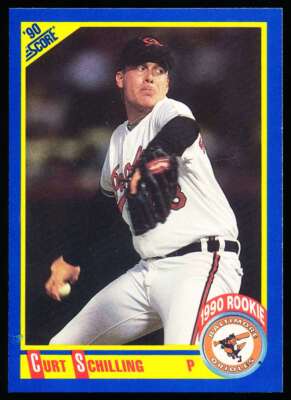 Curt Schilling 1990 Score Card# 581 RC | eBay