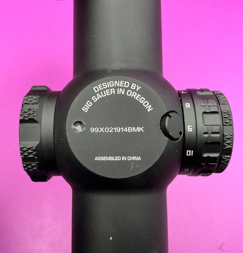 Sig Sauer TANGO MSR BDC10 1-10x28 Rifle Scope 34MM Blk Illuminated DEMO ...