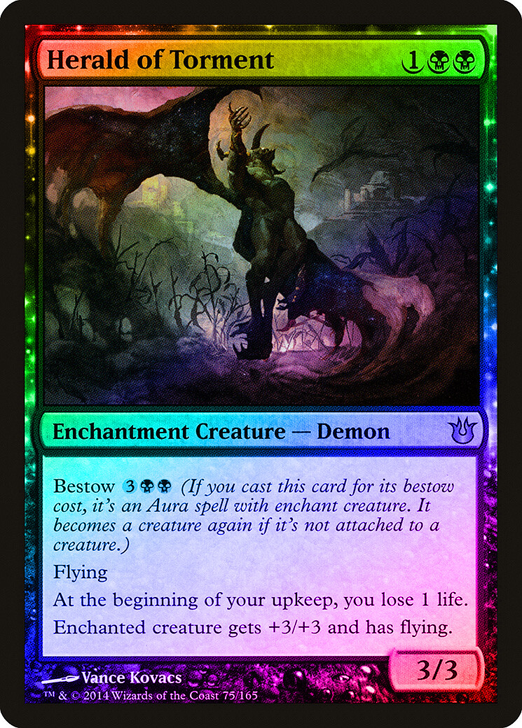Herald Of Torment Mtg Herald Of Torment From Born Of The Gods Spoiler