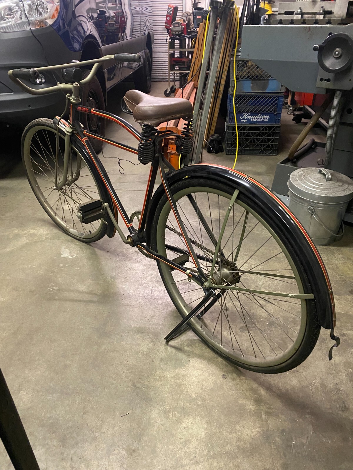 1920s PIERCE ARROW PREWAR VINTAGE BICYCLE ANTIQUE SCHWINN ELGIN ART ...