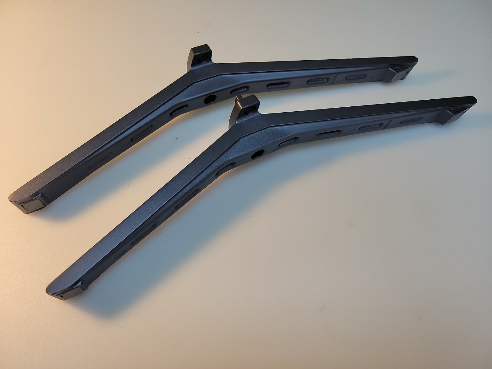 LG 75NANO90UNA DARK STEEL TV STAND LEGS WITH SCREWS MAM657459 ...