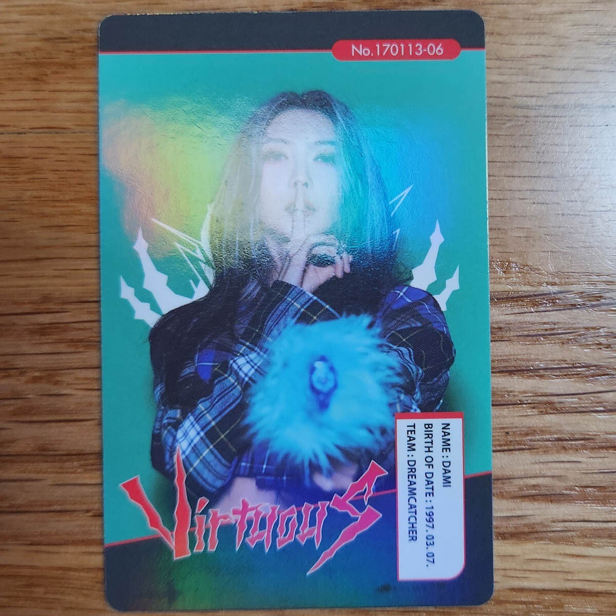 Dami Official Photocard Dreamcatcher 10th Mini Album Virtuous Limited B Ver | eBay