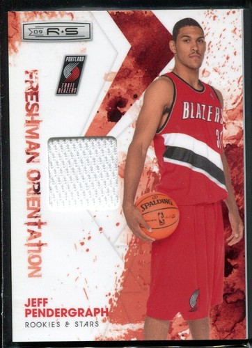 2009 Panini Freshman Orientation Jeff Pendergraph #29 111/299 Portland ...