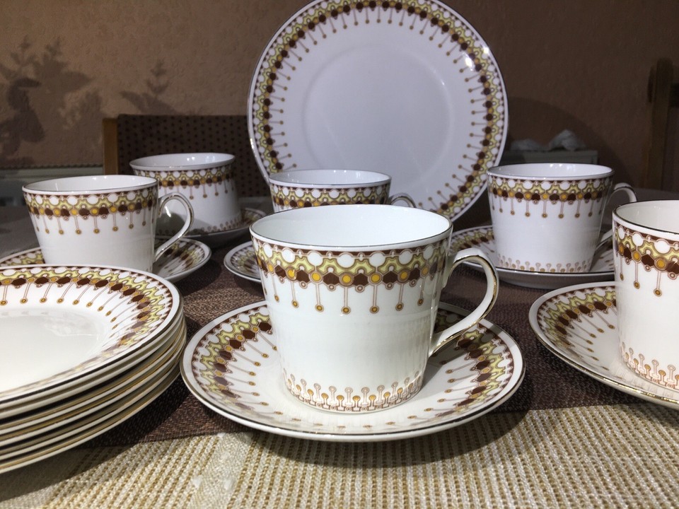 Lace Elizabethan Tea set 19 Pieces | eBay UK