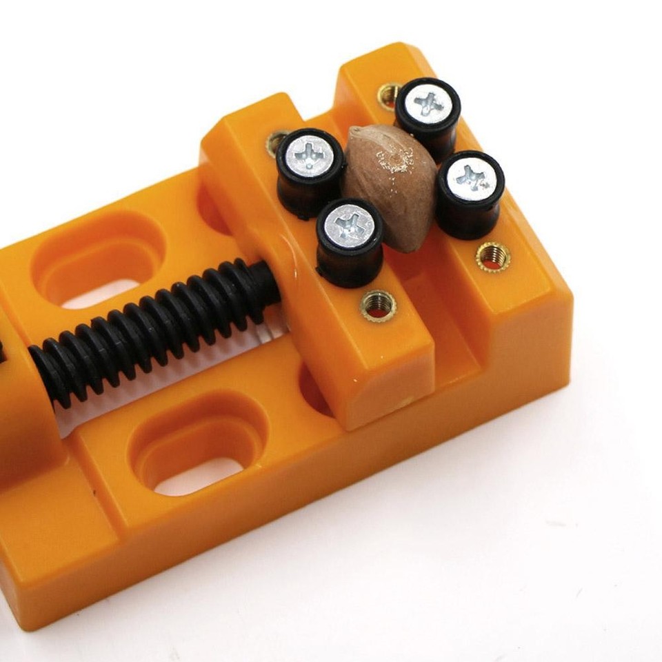-Plastic Mini Vise Multiple Angle Adjustments for Various DIY Repair ...