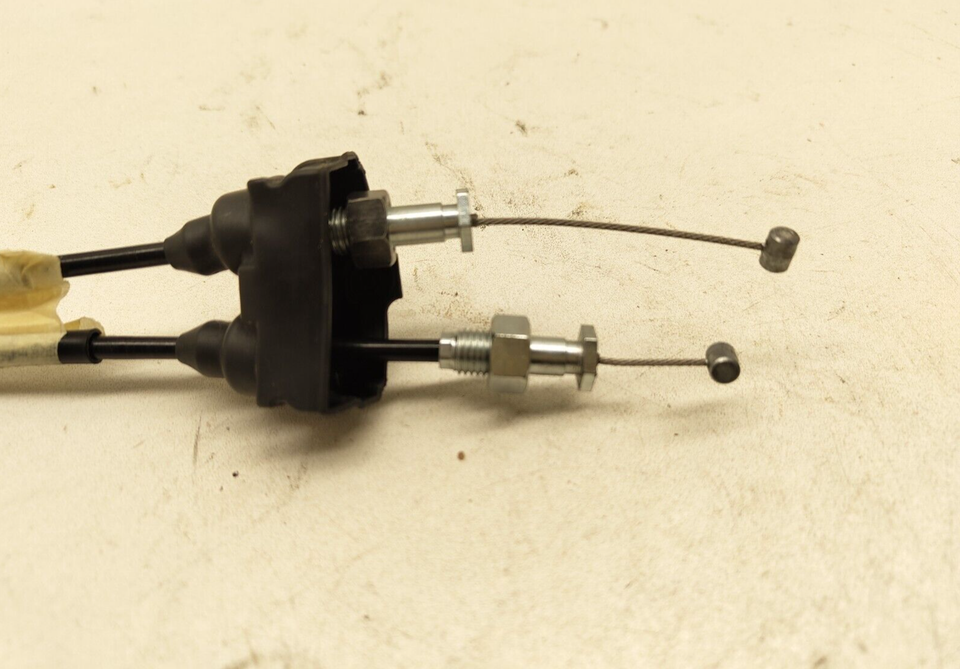 Yamaha YZ450F 2010-13 Duo Throttle Cable Assy Steering Handle Push Pull ...