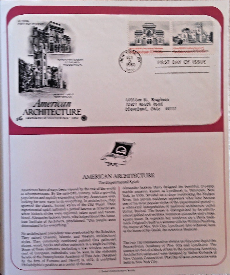 Postal Commemorative Society 48 US First Day covers And Special Covers ...