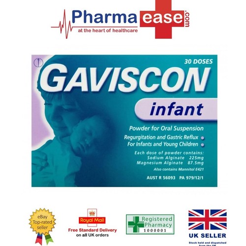 Gaviscon Infant - 30 Sachets - Paediatric Treatment For Gastric Reflux ...