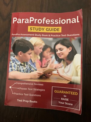 ParaProfessional Study Guide: ParaPro Assessment Study Book & Practice ...
