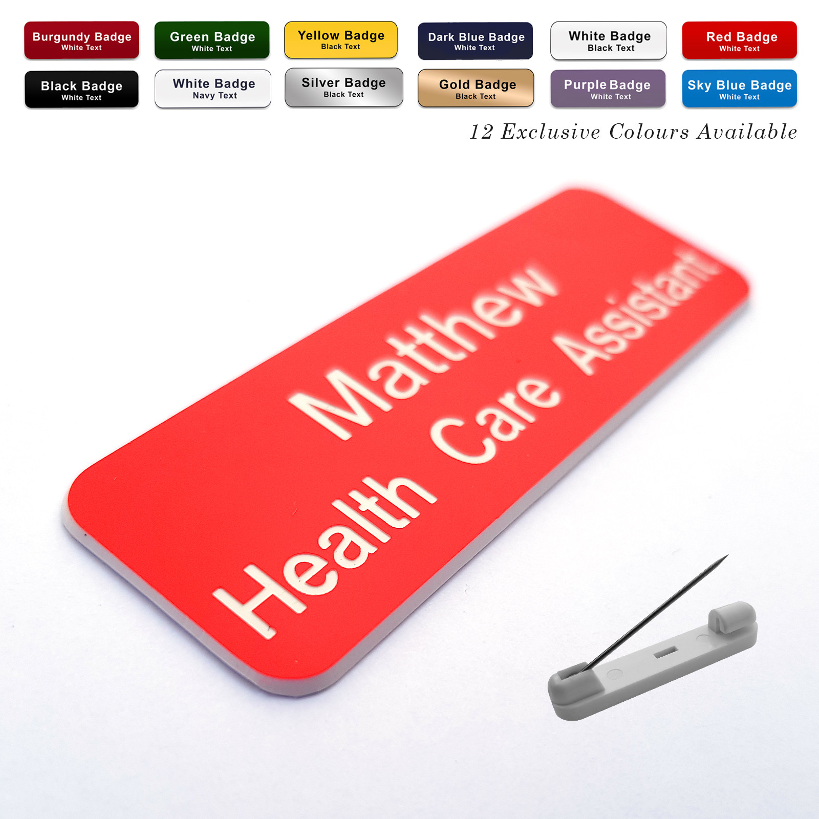 PIN Staff Name Badges Hotels Nurseries Playgroup Doctors Surgery ...