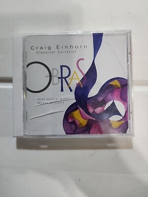 Craig Einhorn "Obras" - GREAT Condition CD - Classical Guitar - New ...