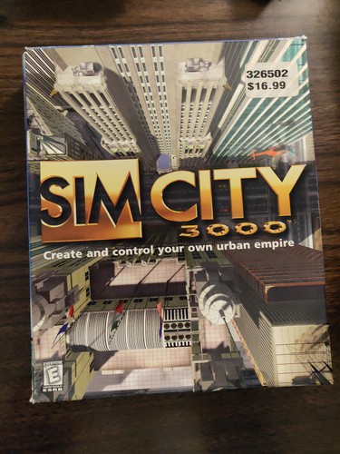 SimCity 3000 (PC, 1998) with original packaging and box | eBay