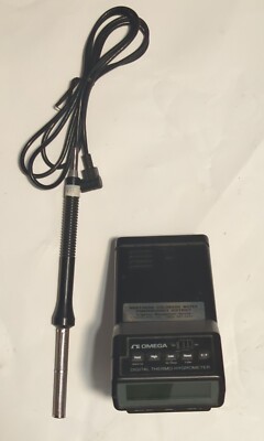 Omega RH411 Digital Thermo-Hygrometer/Probe | eBay