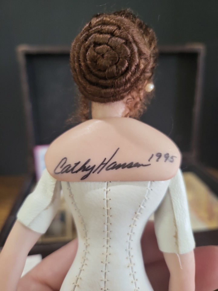 Artist Cathy Hansen 7 3/4" Bisque La Poupee Modele Bisque Fashion Doll ...