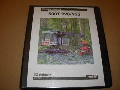 VALMET 500T 988 955 Feller Buncher Operator's Manual | eBay