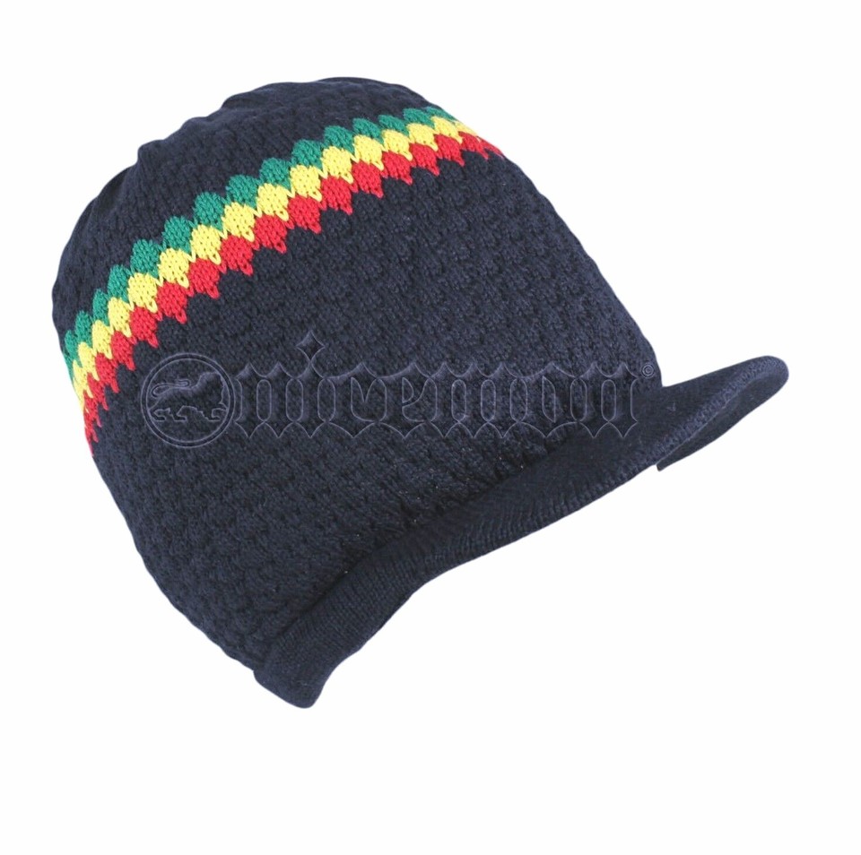Rasta Rastafari Hat Cap Rastacap Reggae Jamaica Headwear Dreadlocks ...