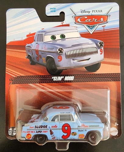 Disney Pixar Cars Slim Hood Classic Racer Diecast Car Mattel 2025 ...