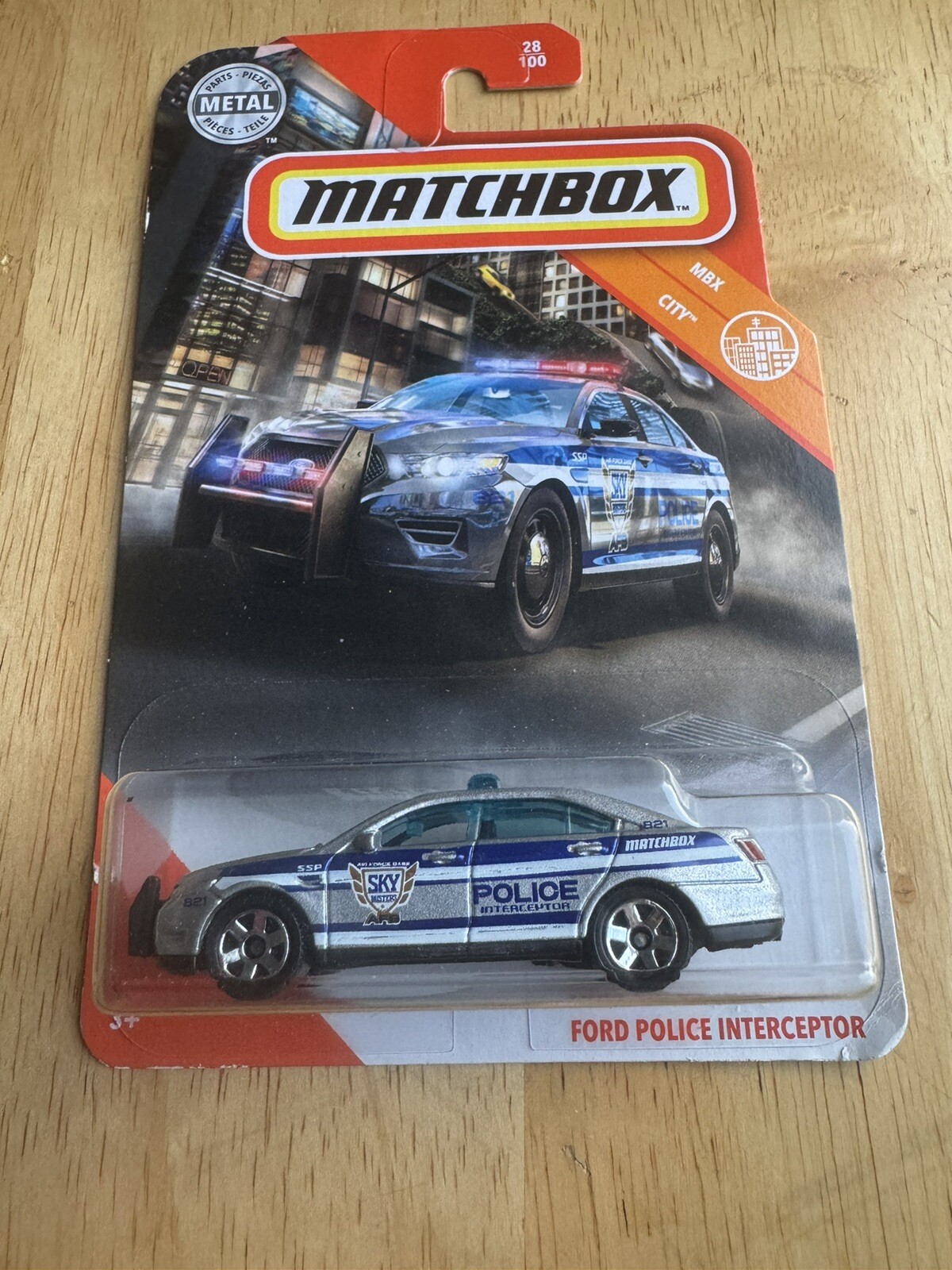 Matchbox 2010 Ford Police Interceptor Sky Busters Silver MBX City 2020 ...