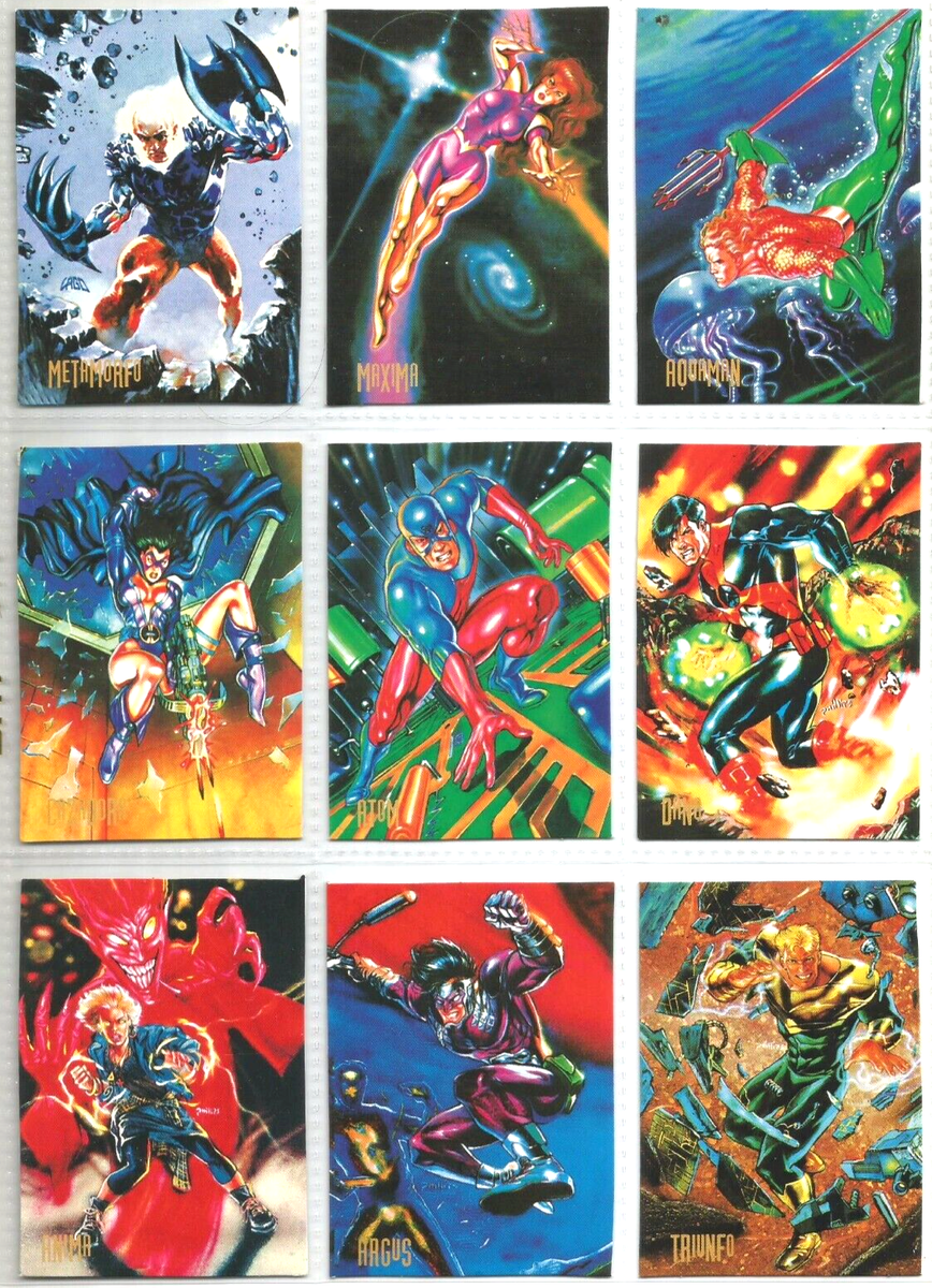 1995 DC Comics Pepsicards Full Set Cards Basic + Specials + 1995 DC Comics Pepsicards Full Set Cards Basic + Specials +