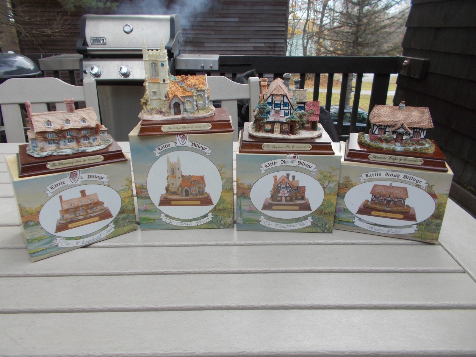 Little Nook Village, All 4 Buildings, Leonardo Collection | eBay