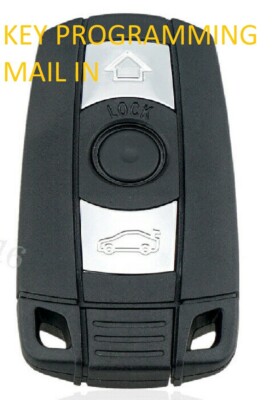 BMW E70 E60 E90 SERIES 3 5 Smart Key CAS2 CAS 3 KEY PROGRAMMING MAIL IN ...