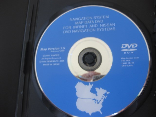 2006-2008 Infiniti FX45 FX35 G35 M45 M35 Nissan 350Z Navigation DVD Ver ...
