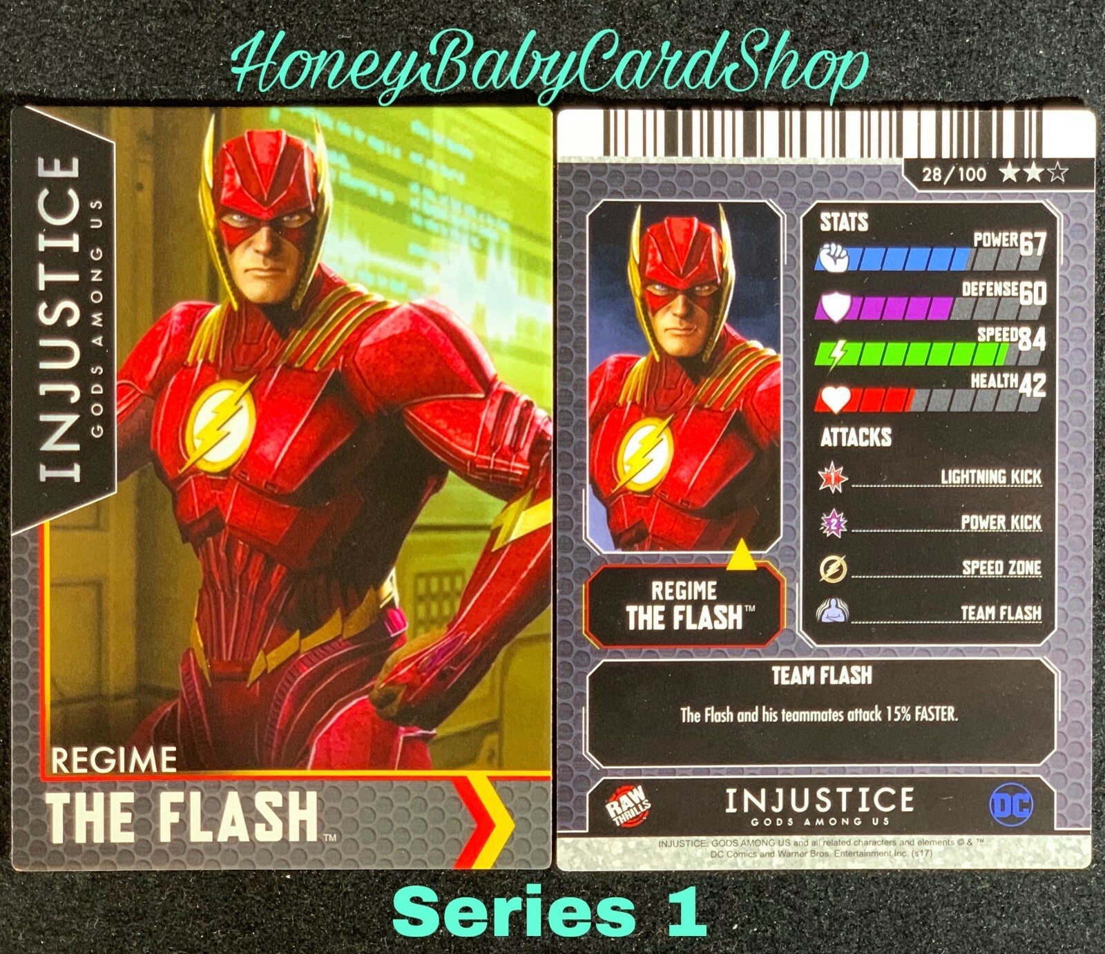 Injustice Arcade Series 1 Out of Print Card 28 Regime The Flash | eBay