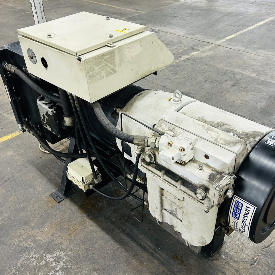 CompAir Hydrovane PUA 128 25HP Rotary Vane Air Compressor 3 Phase 240 ...
