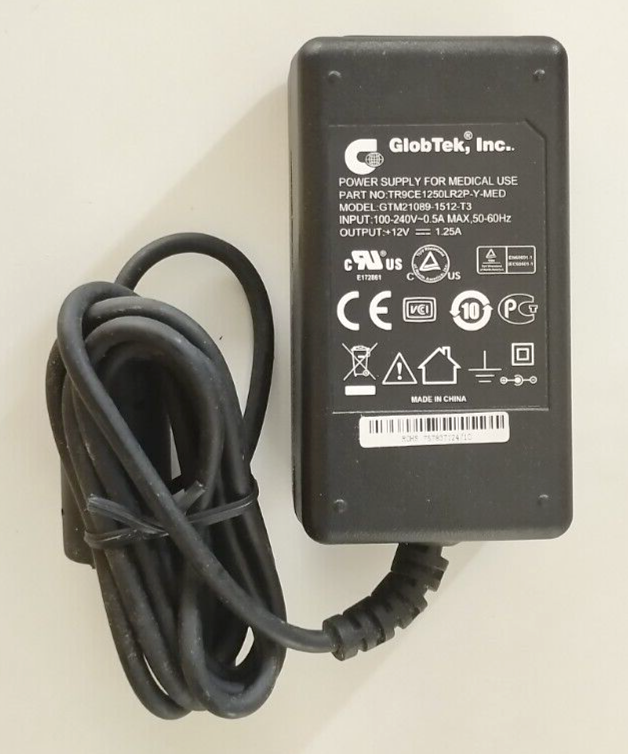 GlobTek GTM21089-1512-T3 GE TruSat Power Supply | eBay