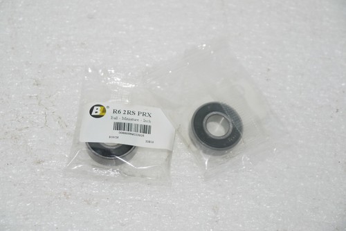 BL PRECISION BALL BEARING R6 2RS PRX SEALED MINIATURE 0.375IN BORE LOT ...