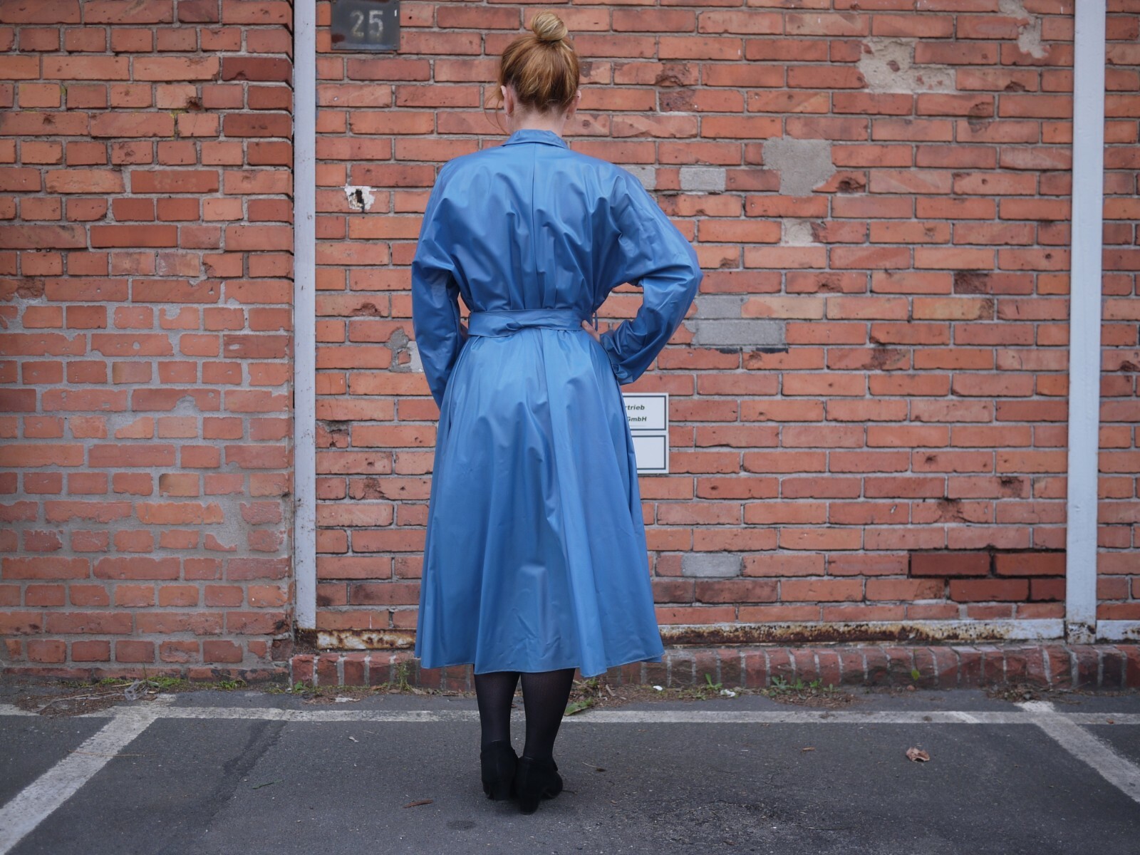 Damen Regenmantel 40er Mantel 40´s raincoat 50er True VINTAGE 50´s ...
