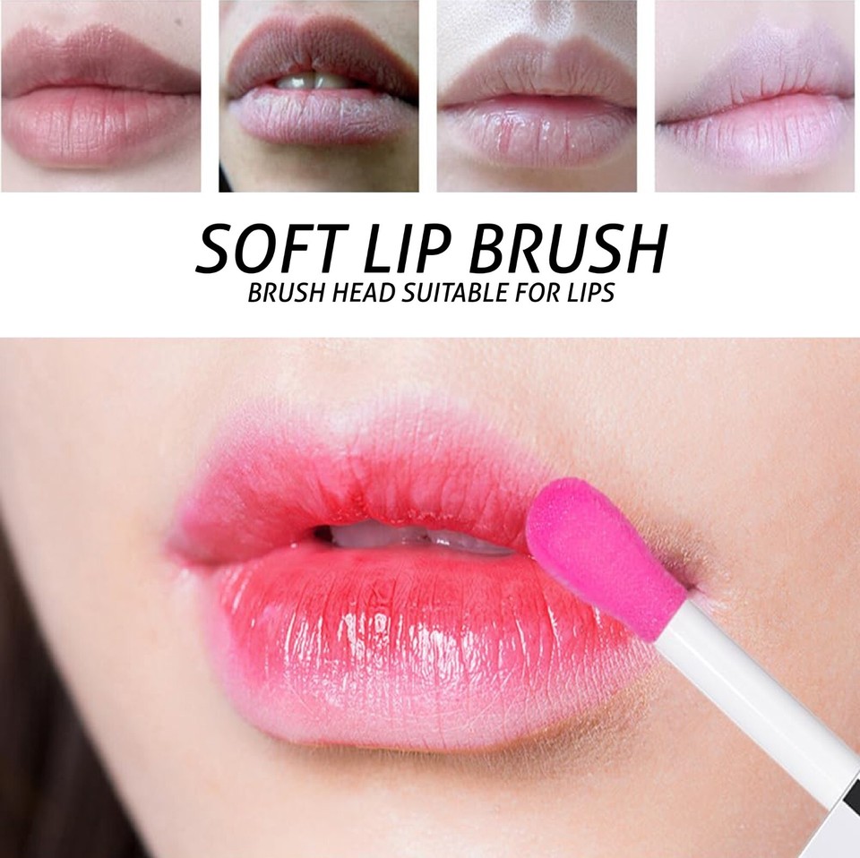 Hydrating Lip Oil, Lip Gloss Tinted Lip Balm Transparent Lip Care for ...