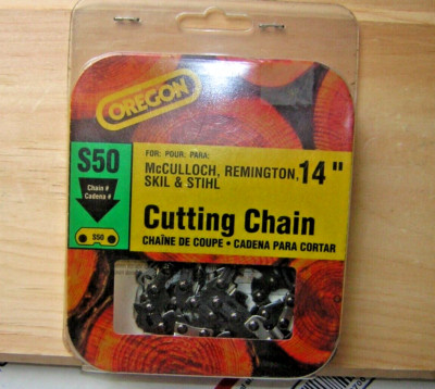 New Oregon Cutting Chain S50 14" Inch Chain 91VG-50C XtraGuard Chain | eBay